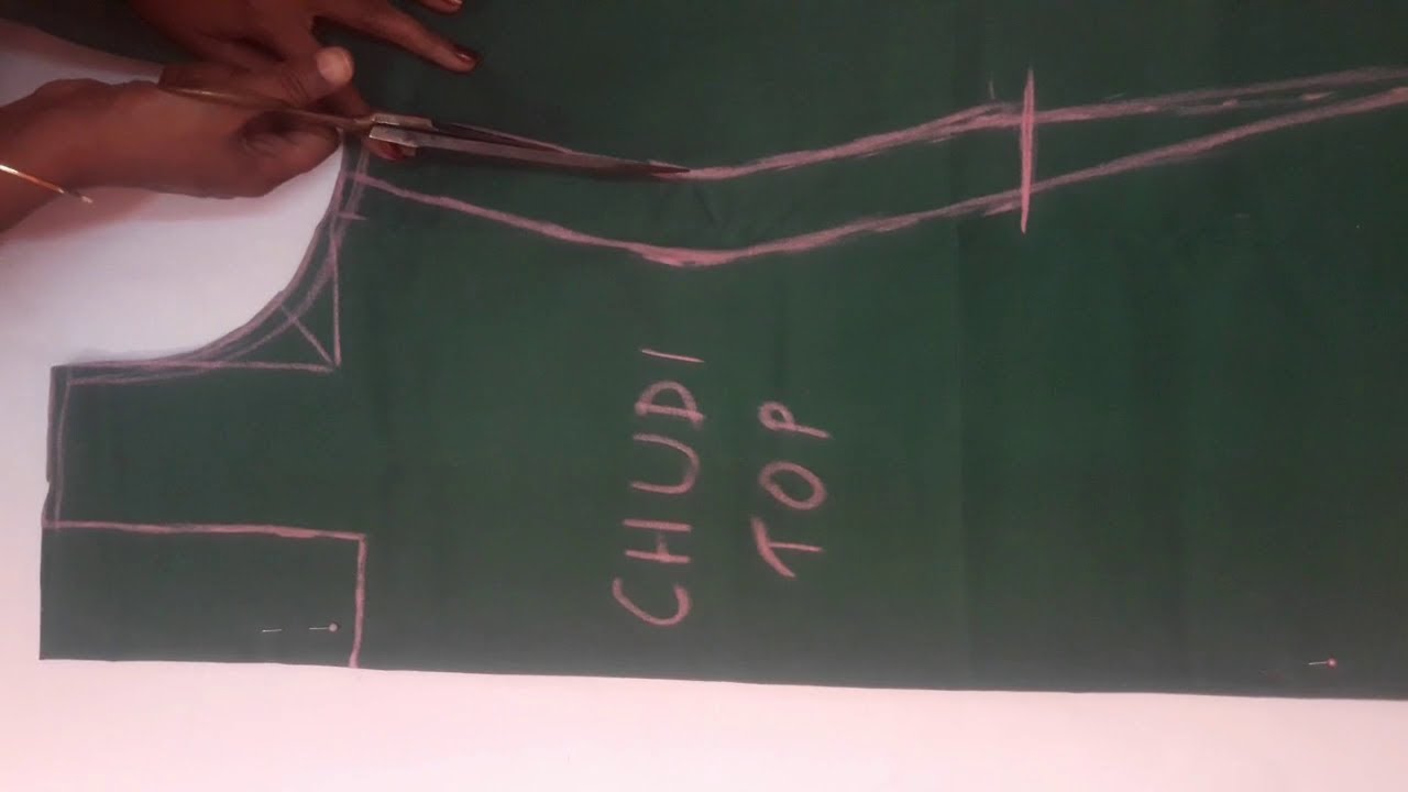 chudithar cutting and stitching easy method part 02 - YouTube