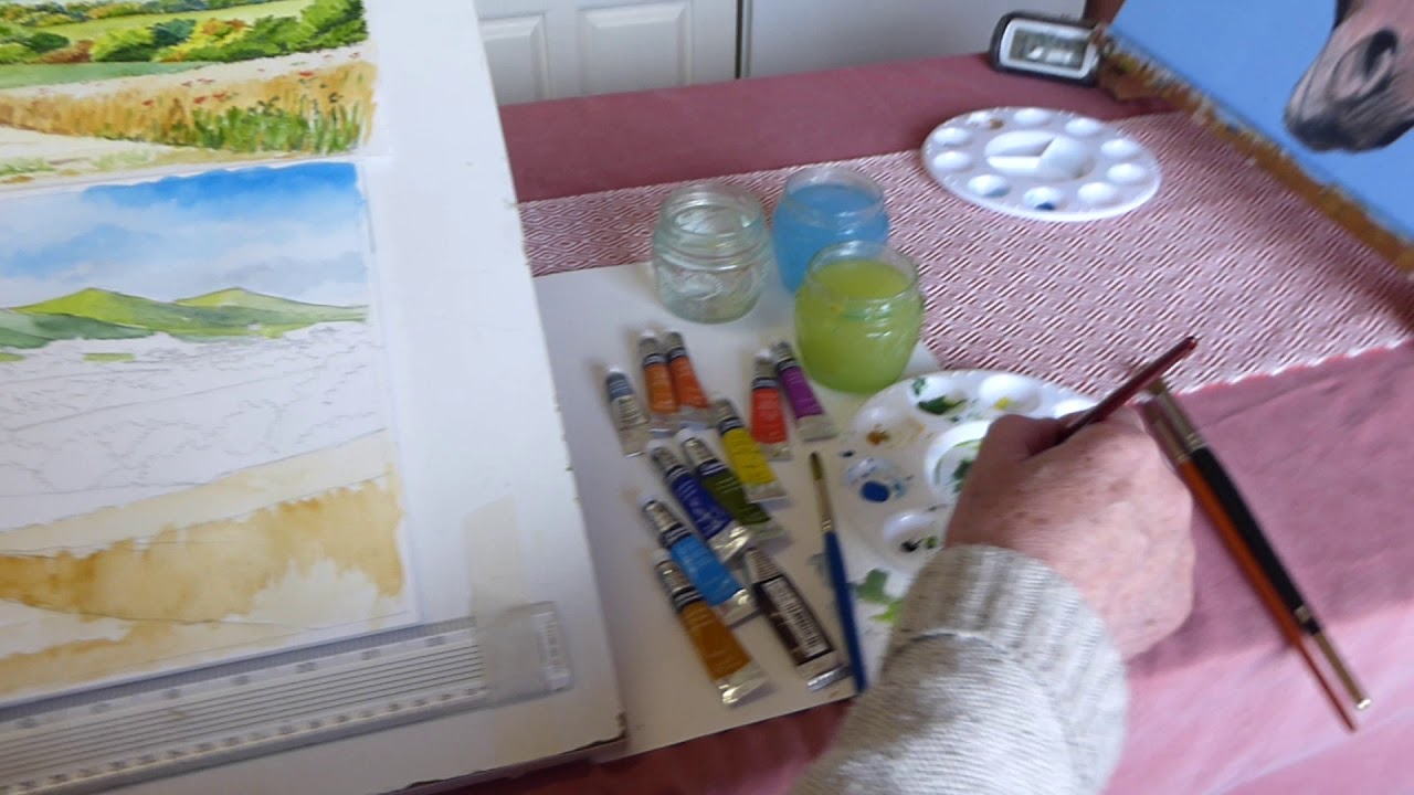 'STIR CRAZY ART CLASSES' with Gerald savine Lesson 12 - YouTube