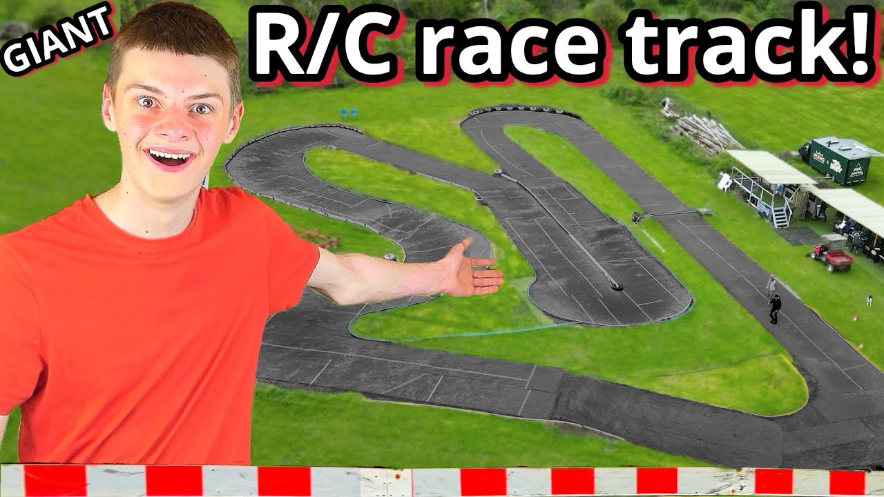 We build our own R/C car RACE TRACK!!! - YouTube