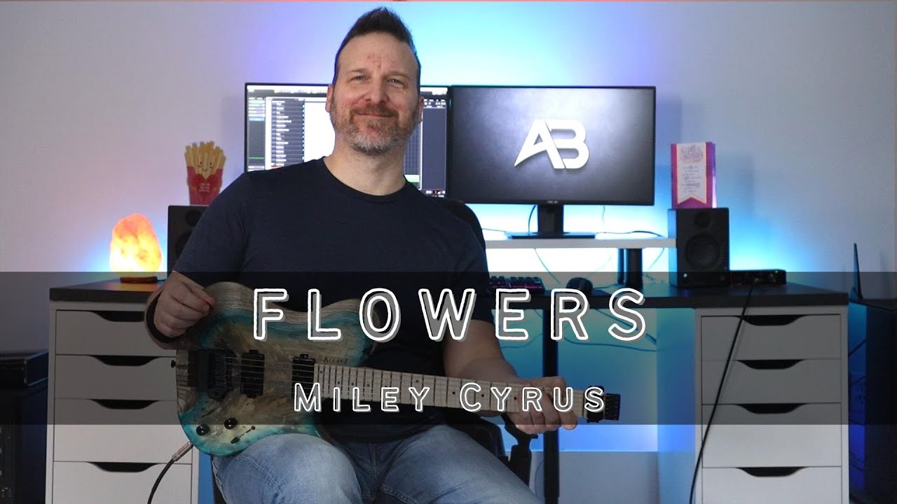 Flowers – Miley Cyrus – Anthony Butto (Guitar Cover) - YouTube