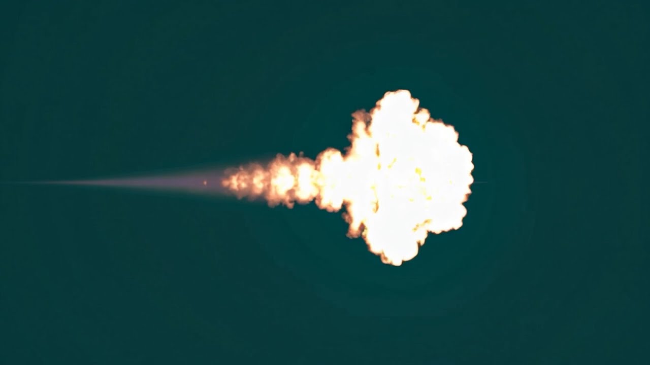 Muzzle Flash Cannon Fire – Animated Green Screen VFX Effect - YouTube