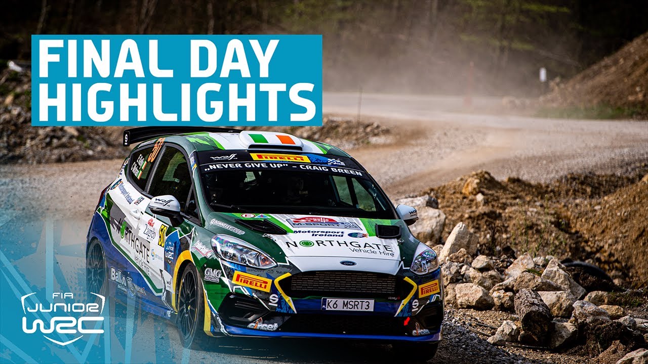 JWRC Final Day Highlights | WRC Croatia Rally 2023 - YouTube