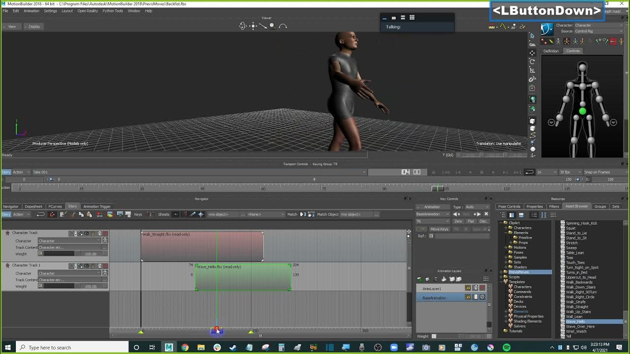 Motionbuilder Advanced Story Mode Tips Youtube
