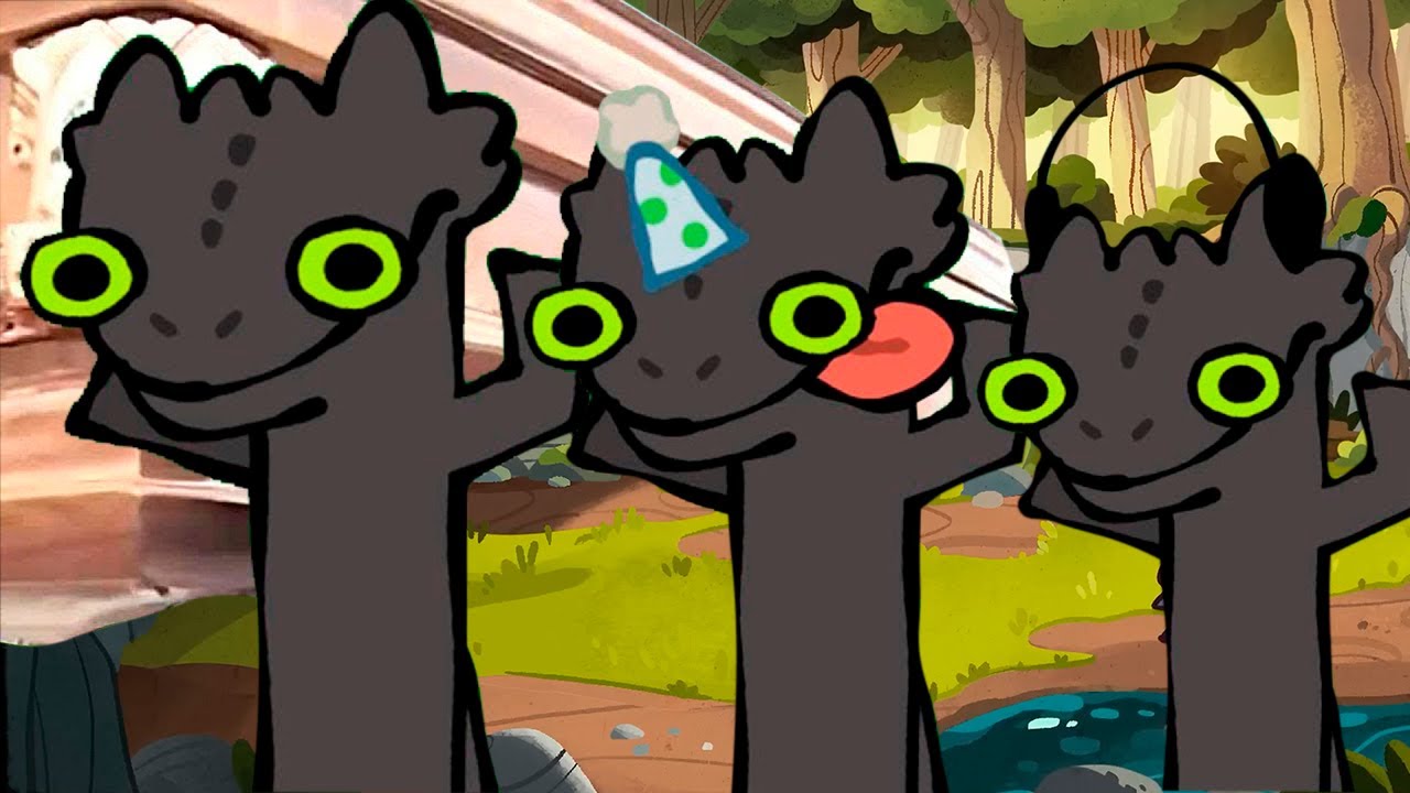 Toothless Dragon Dancing - Coffin Dance Song TV (COVER) - YouTube