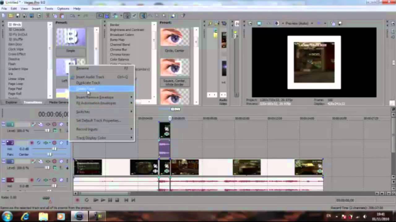 Sony Vegas Tutorial : How To create a circular animation in time with a ...