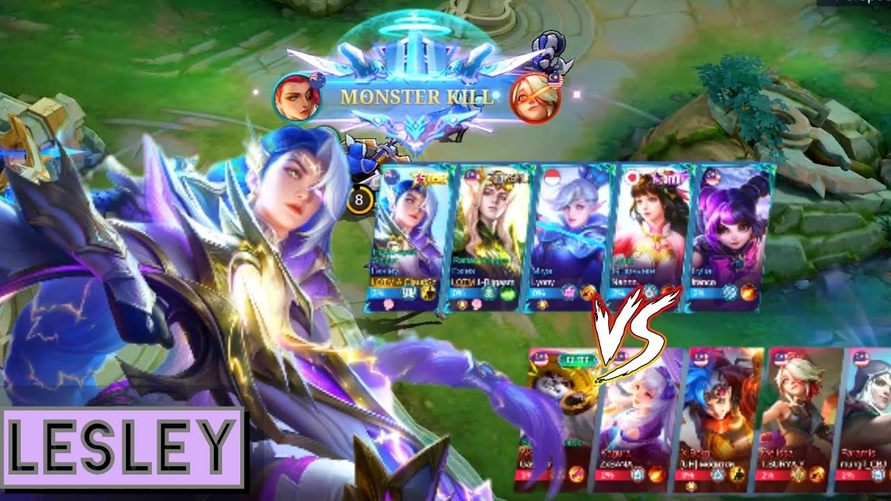 | Mobile Legends | Lesley Annual StarLight Skin Gameplay | Ft @1Bitgasm ...