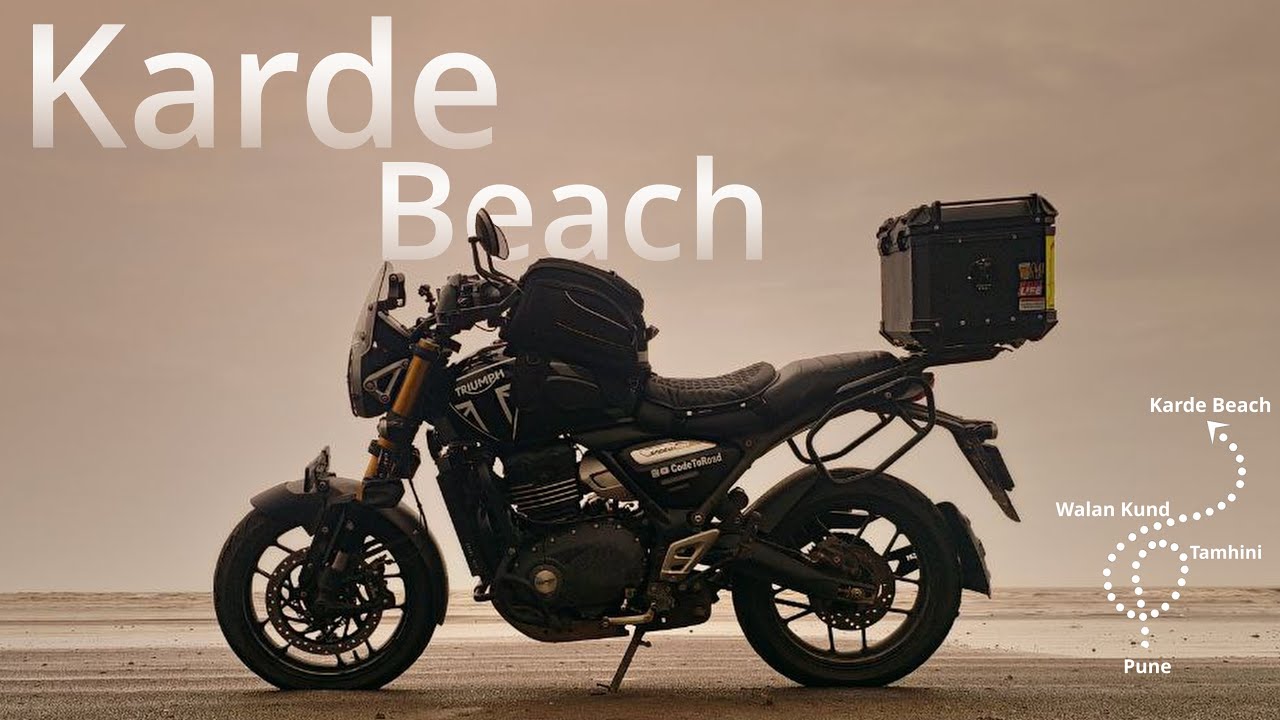 Pune to Karde Beach | Via Tamhini & Walan Kund | Monsoon Fog Ride ...