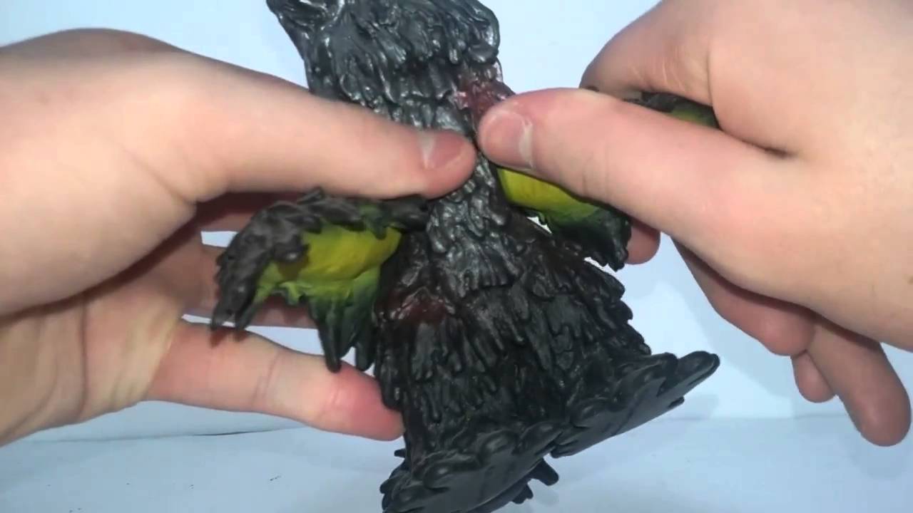 Bandai Hedorah Toy review - YouTube