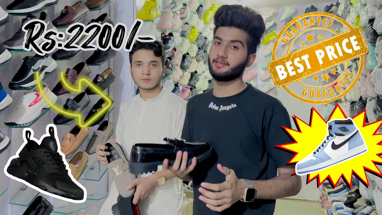 Best shoes in Multan || Adeel k vlogs || shoes at lowest price - YouTube