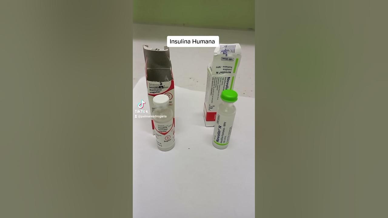 Insulina NPH e Regular - YouTube