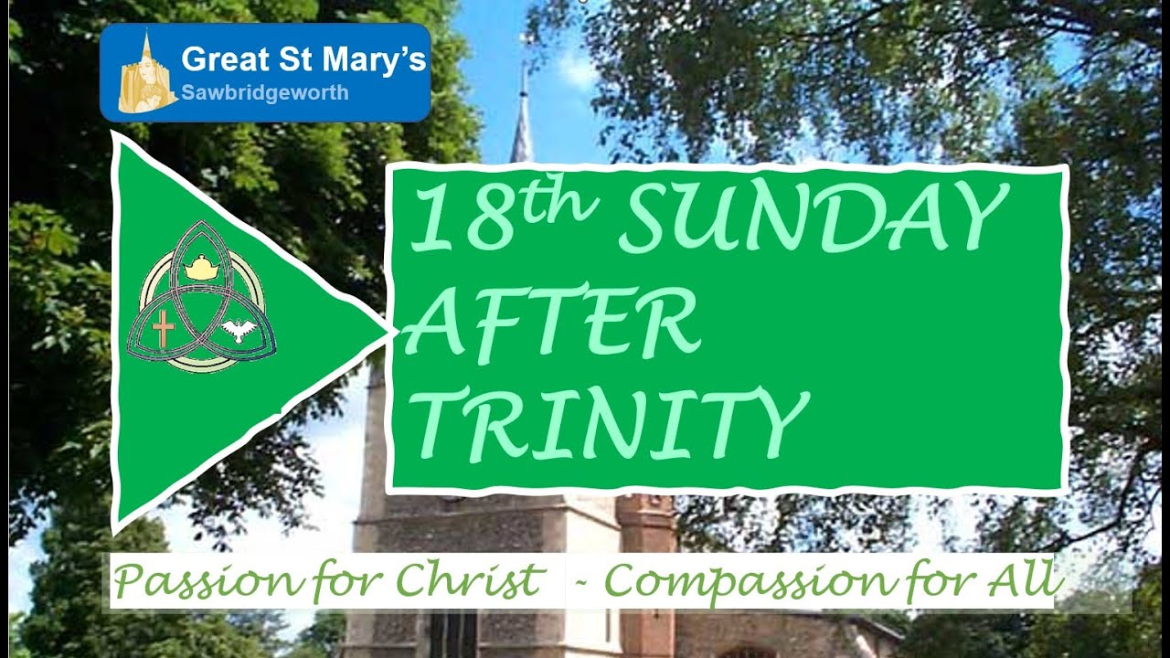 18th Sunday after Trinity, 9.30am Parish Eucharist at Great St Mary's ...