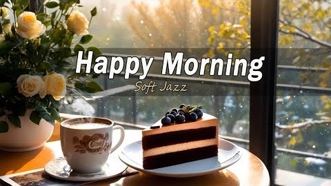 Happy Morning Jazz🎷Relaxing Coffee Jazz Music & Upbeat Bossa Nova Piano for Uplifting your mood🎶 ...