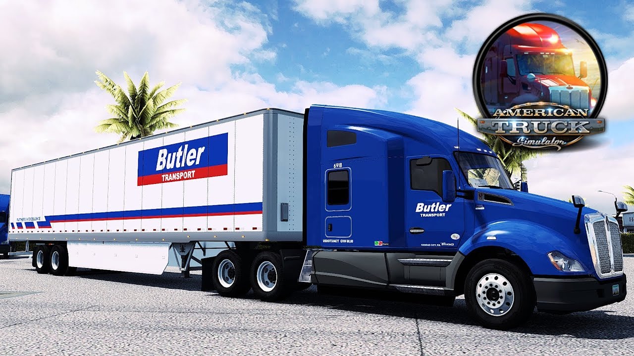 🚛 Kenworth T680 Butler Transport - Phoenix to Santa Maria - YouTube