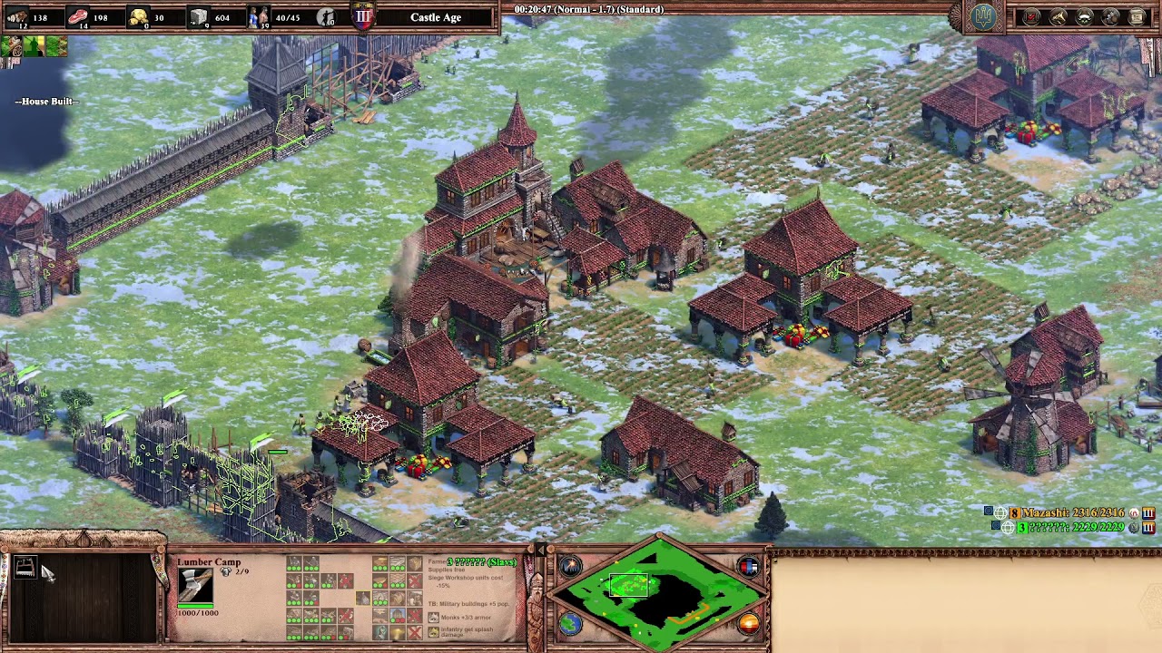 AoE 2 DE - 1v1 Hideout #4 - YouTube