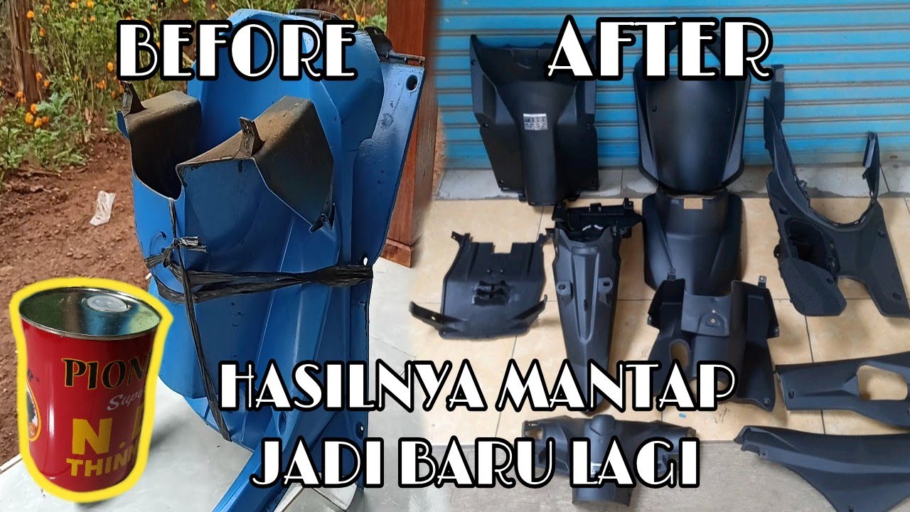 INI RAHASIA MERONTOKAN CAT DI BODY MOTOR DENGAN MUDAH - YouTube