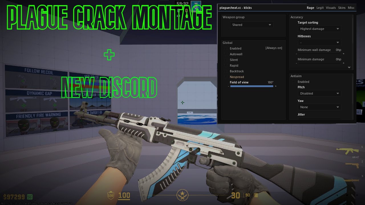 WE BACK | PLAGUE CRACK CS2 MONTAGE (FREE CFG) - YouTube