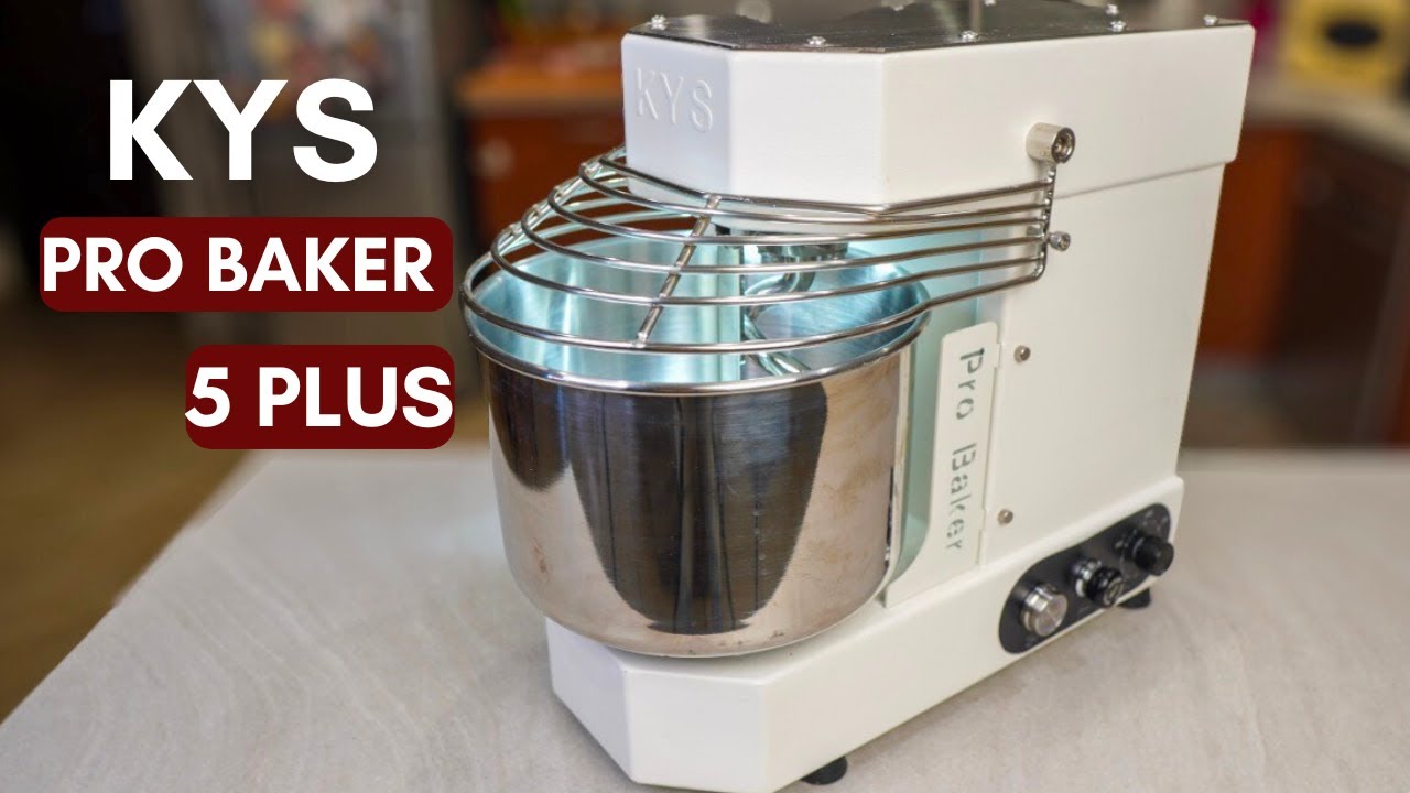 KYS PRO BAKER 5 PLUS: impastatrice a spirale compatta e ricca di ...