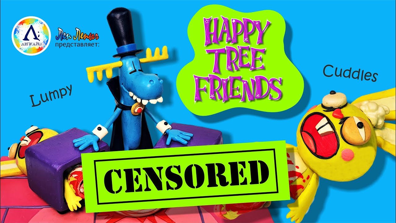 Happy Tree Friends | Лампи и Каддлс | Диорама (Ep #39) | Cuddles, Lumpy ...
