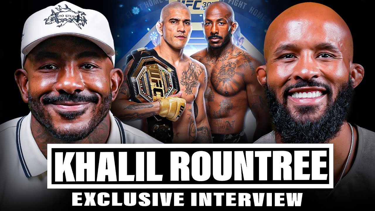 KHALIL ROUNTREE on ALEX PEREIRA, INSANE JOURNEY TO UFC TITLE FIGHT ...