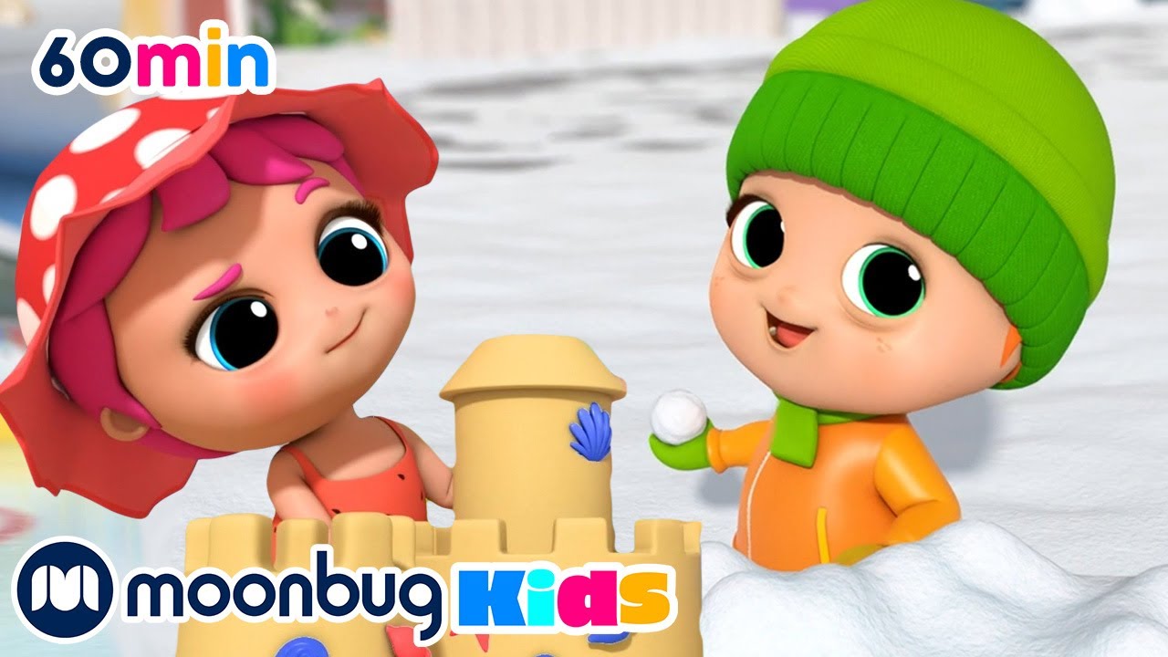 El Verano y el Invierno | Canciones Infantiles🎵| Para bebes | Moonbug ...