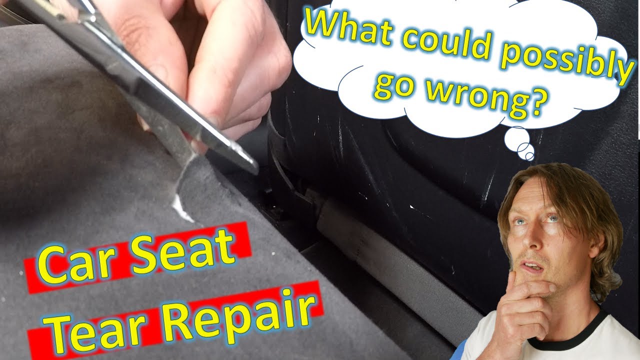 How to Repair Tears or Rips in Suede and Alcantara Car Seats – Simple ...