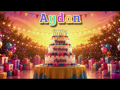 AYDAN Happy Birthday Song - Happy Birthday to You