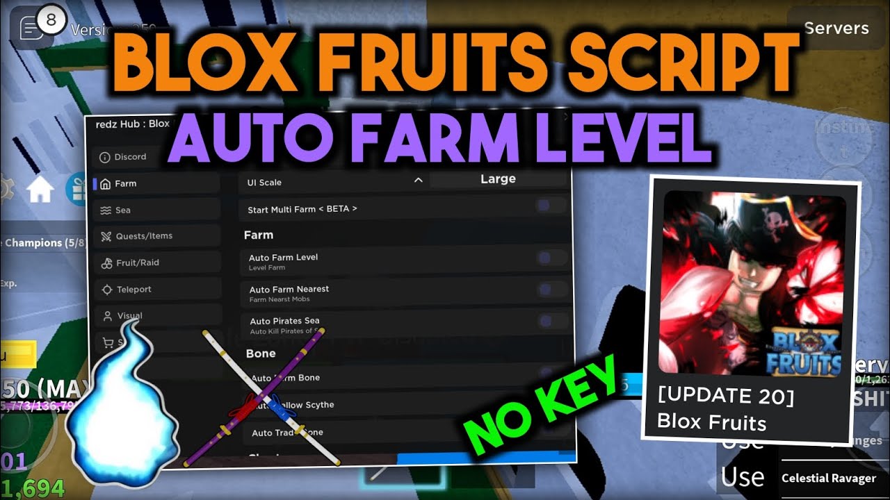 Blox Fruits Script New Update Auto Farm | Fast Attack | Auto Cdk ...