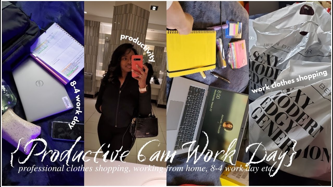 6am productive work day; 8-4 working remotely, life updates, my dream ...