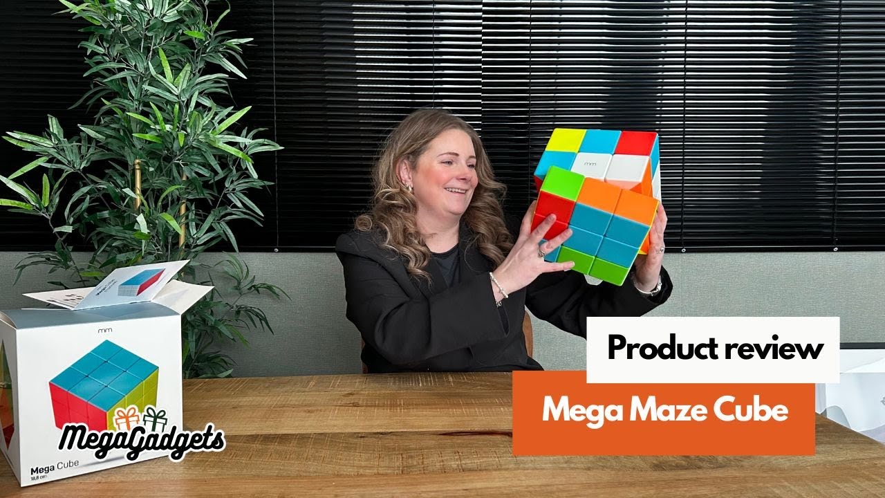 Maze Cube | De Ultieme Mega Rubik’s Cube Challenge! | MegaGadgets - YouTube