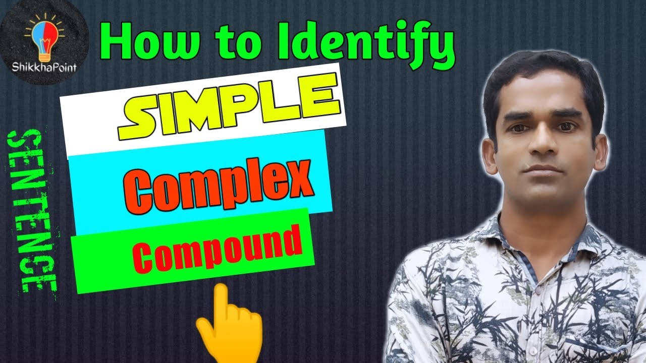 How to Identify Simple,Complex,Compound Sentence|Classification of ...