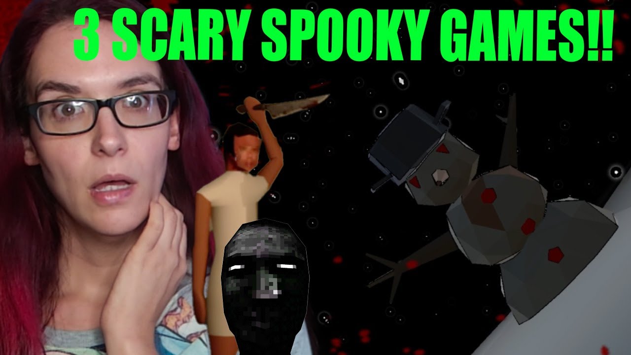 3 Scary Spooky games - YouTube