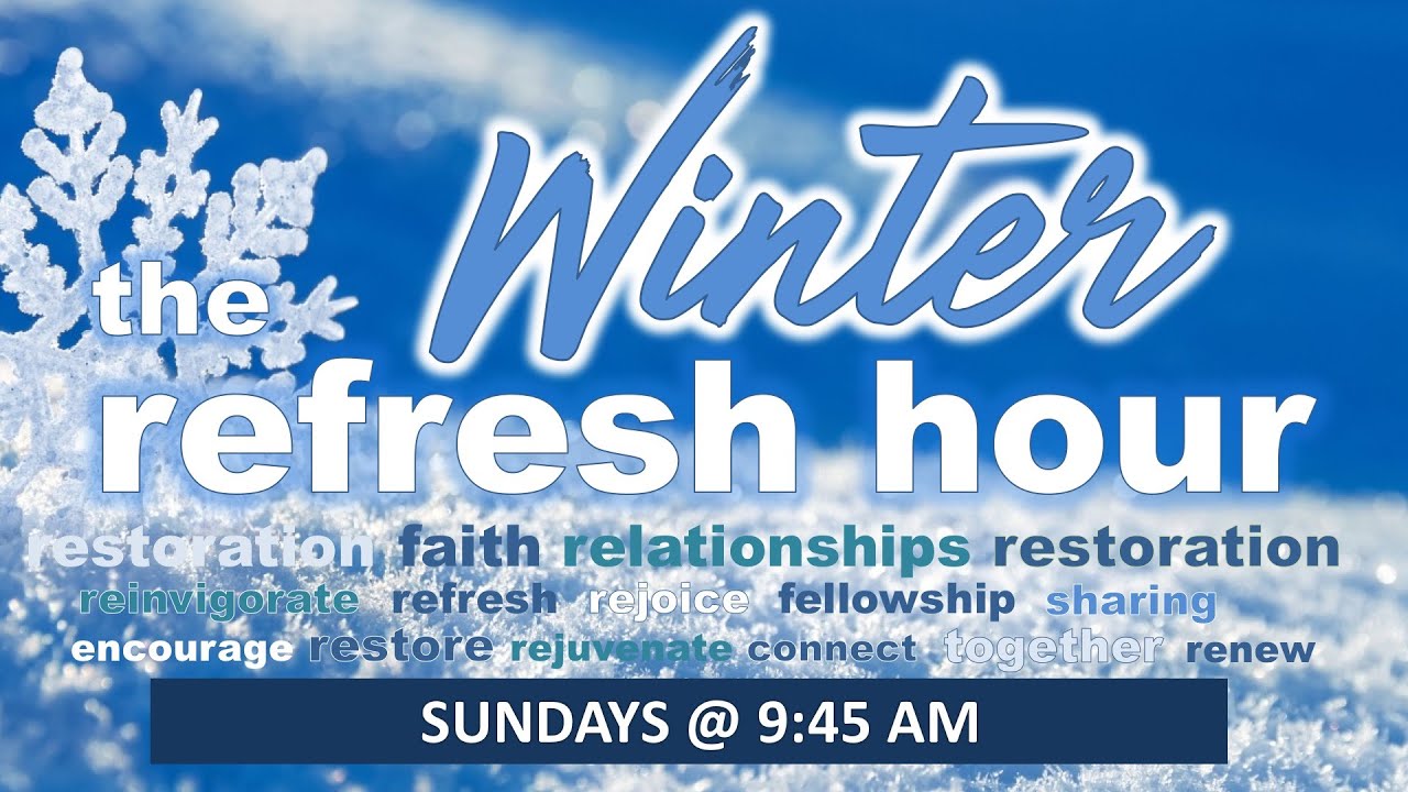 CCF Winter Refresh Hour Sunday Classes Promo - YouTube