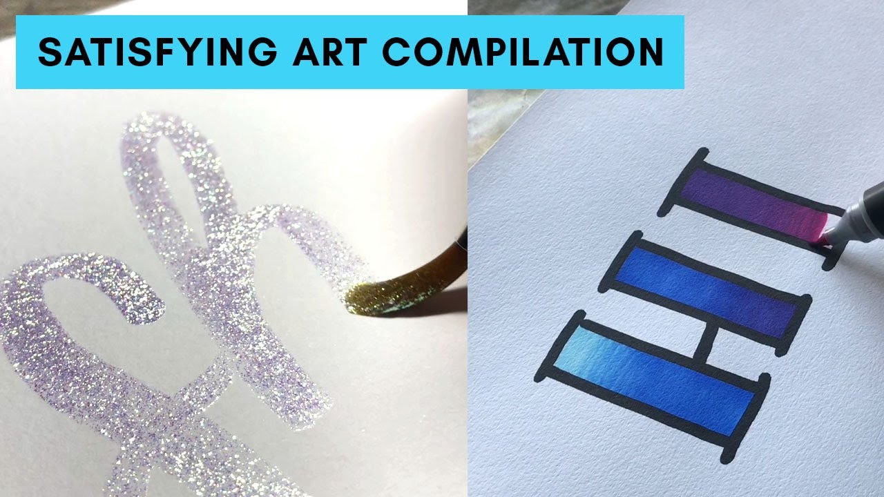 Satisfying Calligraphy Compilation - Calligraphy Videos - Best ...