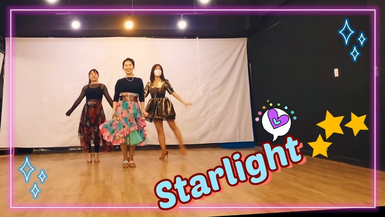 Taylor Swift - Starlight☆☆☆ ( Line dance ) Beginner / 초급라인댄스 - YouTube