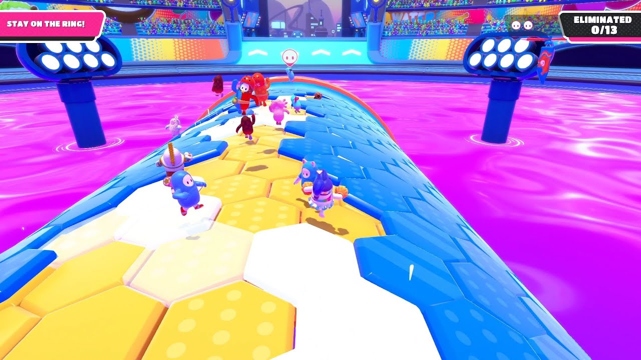 Fall Guys - Duo Mode - 82nd win (Hex-A-Ring) - YouTube