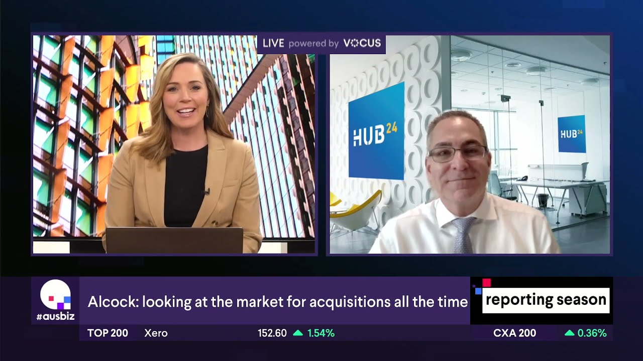 HUB24's Andrew Alcock interview on ausbiz TV - 25 August 2020 - YouTube