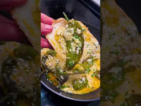 Speca me kos dhe  djath qe kan nje shije fantastike-#viral #food #shorts