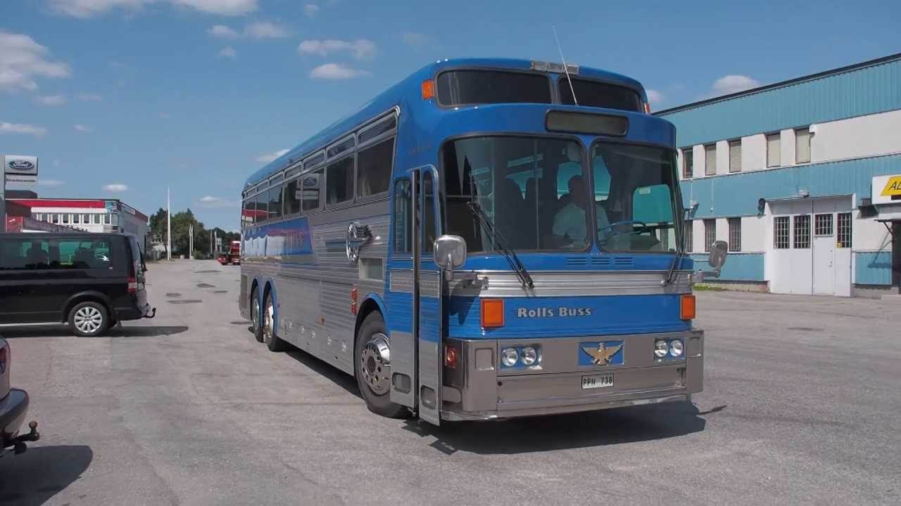 Rolls Buss Silver Eagle Veddesta 12/7 2013 - YouTube