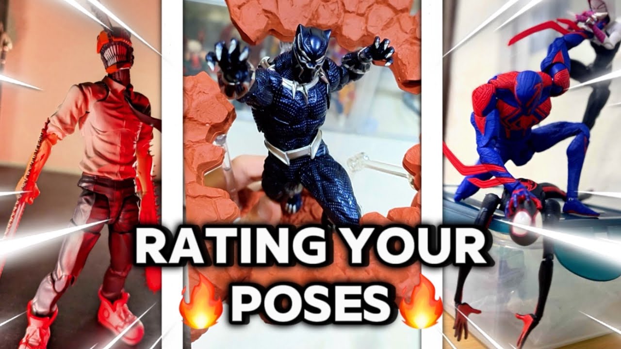 RATING YOUR ACTION-FIGURE POSES! (COME JOIN!?) - YouTube