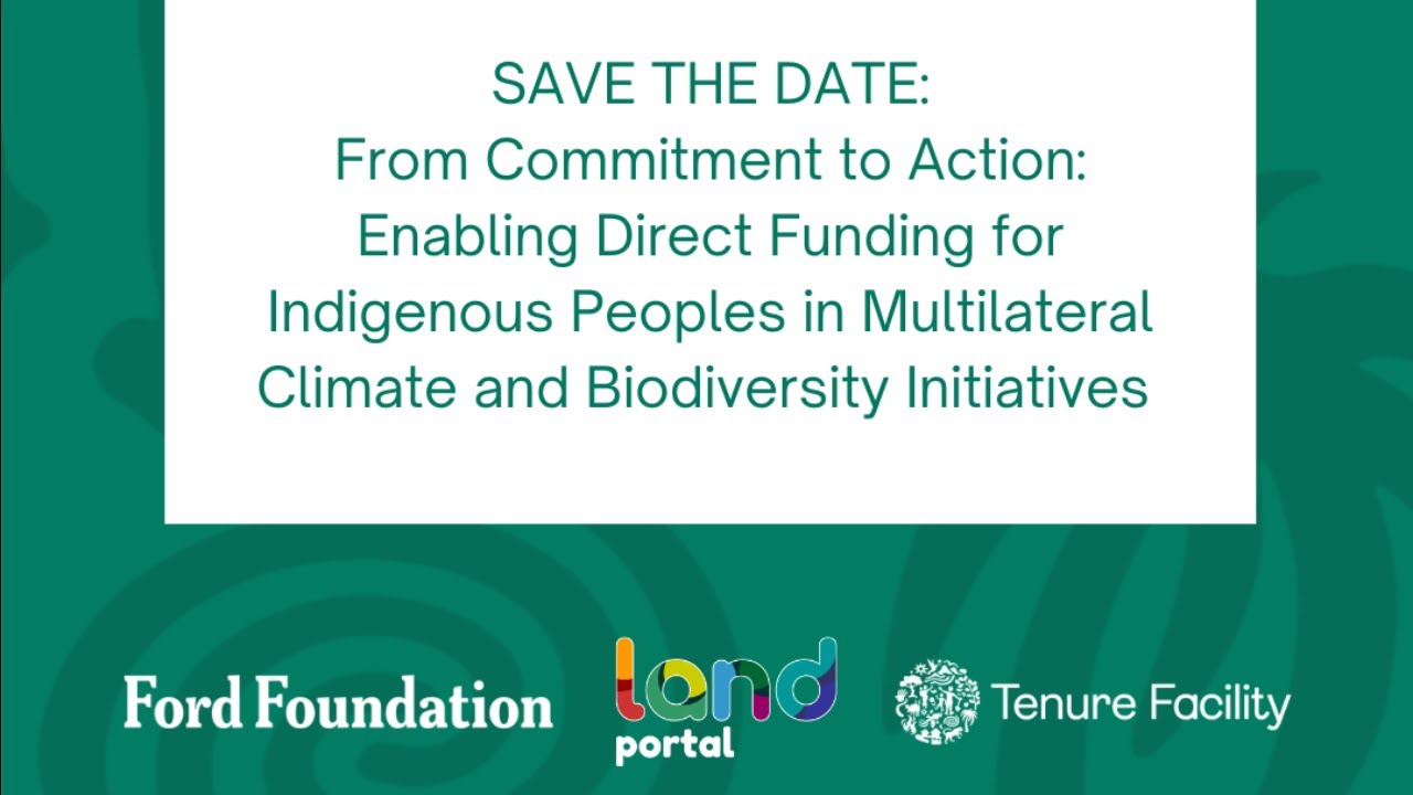 Enabling Direct Funding for Indigenous Peoples in Multilateral ...