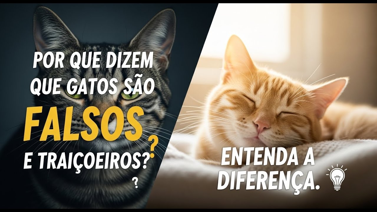 POR QUE falam que GATO é falso e traiçoeiro? - Gatil Hauser - YouTube