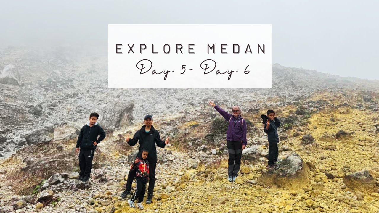Explore Medan D5-D6 Hiking Gunung Sibayak -Sampuren Putih Waterfall ...