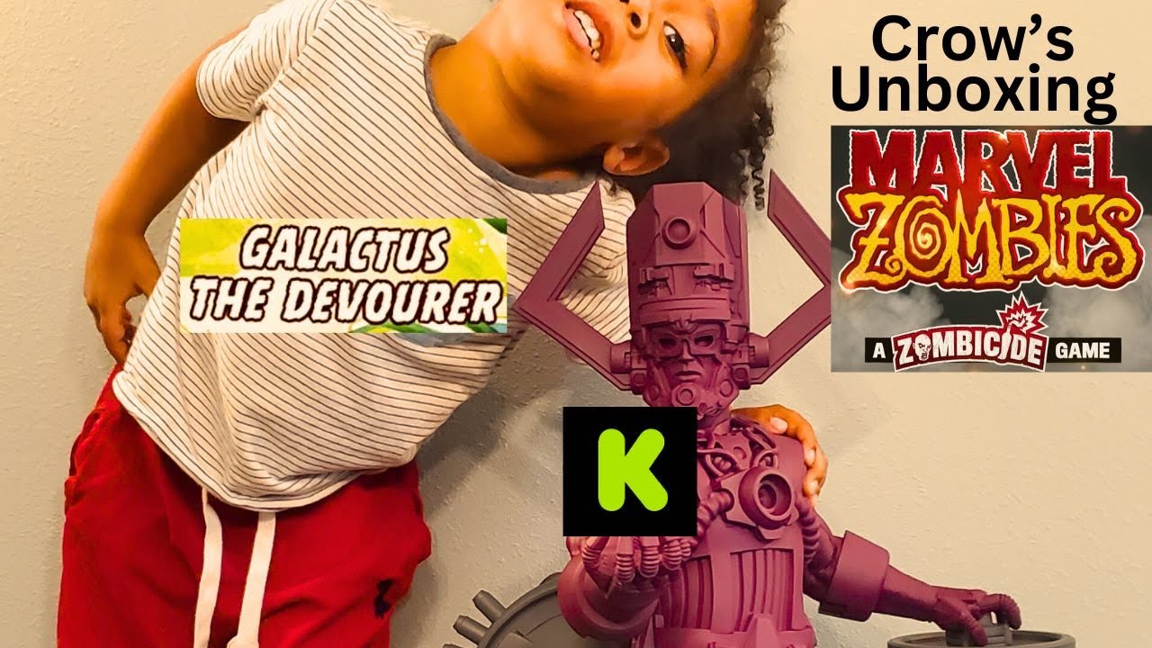 Crow's unboxing Marvel Zombies Galactus the Devourer A zombicide game ...