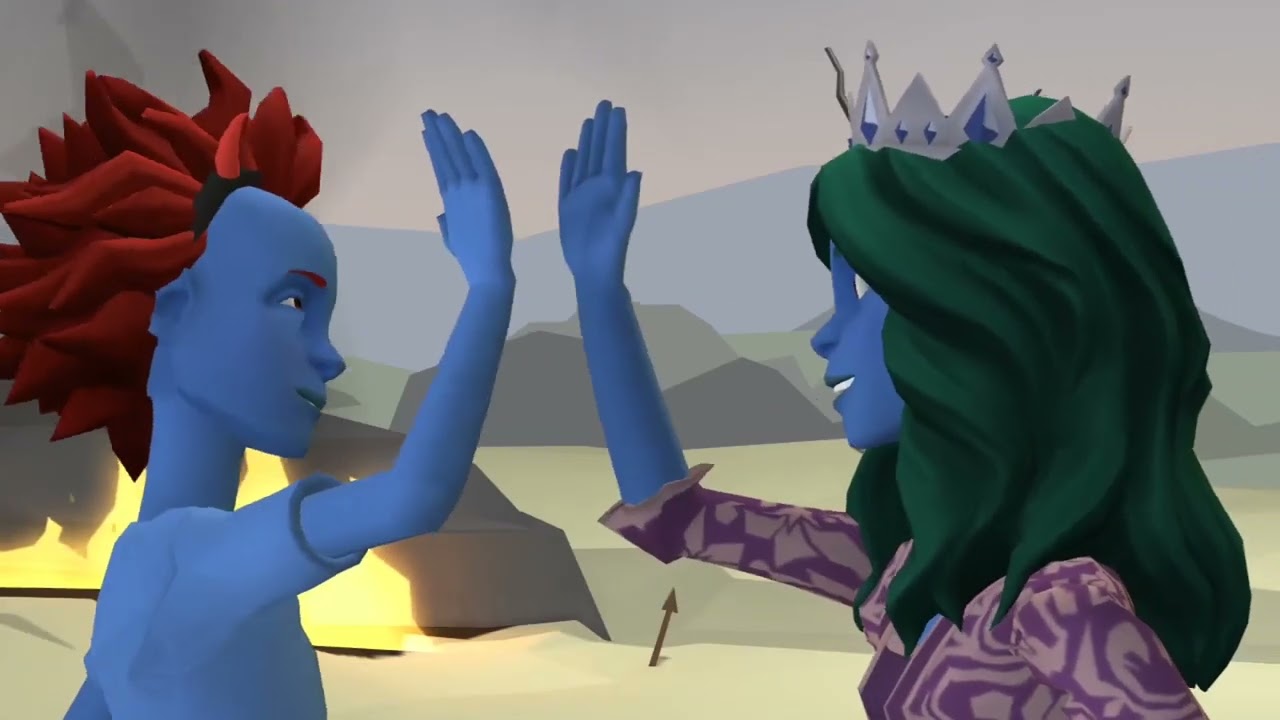 Dark Bowser & Dark Ice Princess Blow Up Plotagon University With RPGs ...