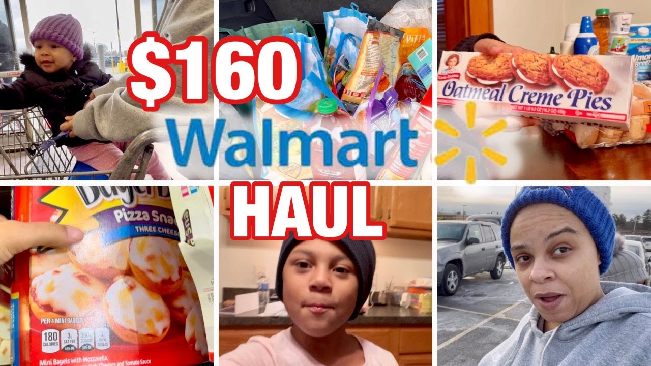 WALMART GROCERY HAUL shop with me pregnant mom of 4 | 3RD trimester ...