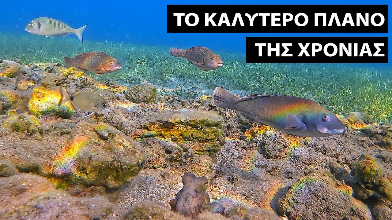 Ντοκιμαντερ Ψάρια της Θάλασσας: Τσιπούρα, Χταπόδι, Σκάροι μαζί σε ...