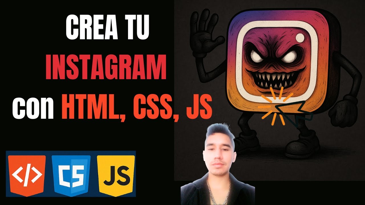 🔥 Crea tu Propio Instagram con HTML, CSS y JavaScript (Desde Cero ...