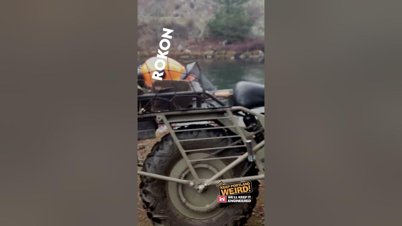 ROKON!! See why this two-wheel drive motorcycle is a force-multiplier for USACE. - YouTube