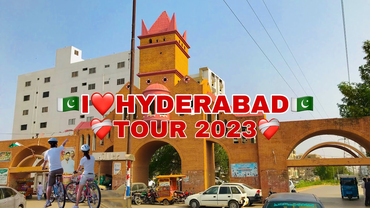 🇵🇰TOUR OF HYDERABAD PAKISTAN\\The Hi-Tech City//hyderabad ...