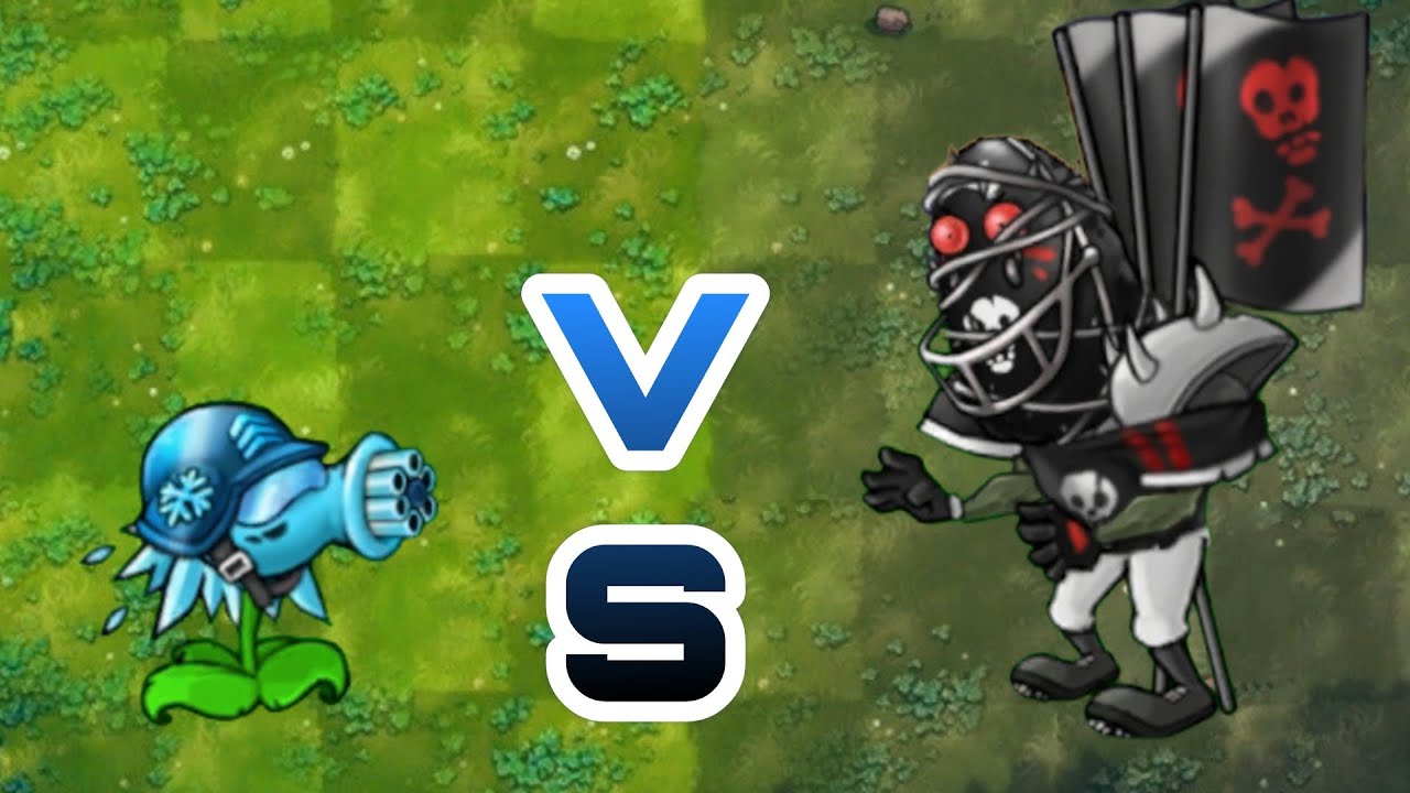 Black olive general zombie vs Strong fusion plants in pvz fusion 2.2 ...